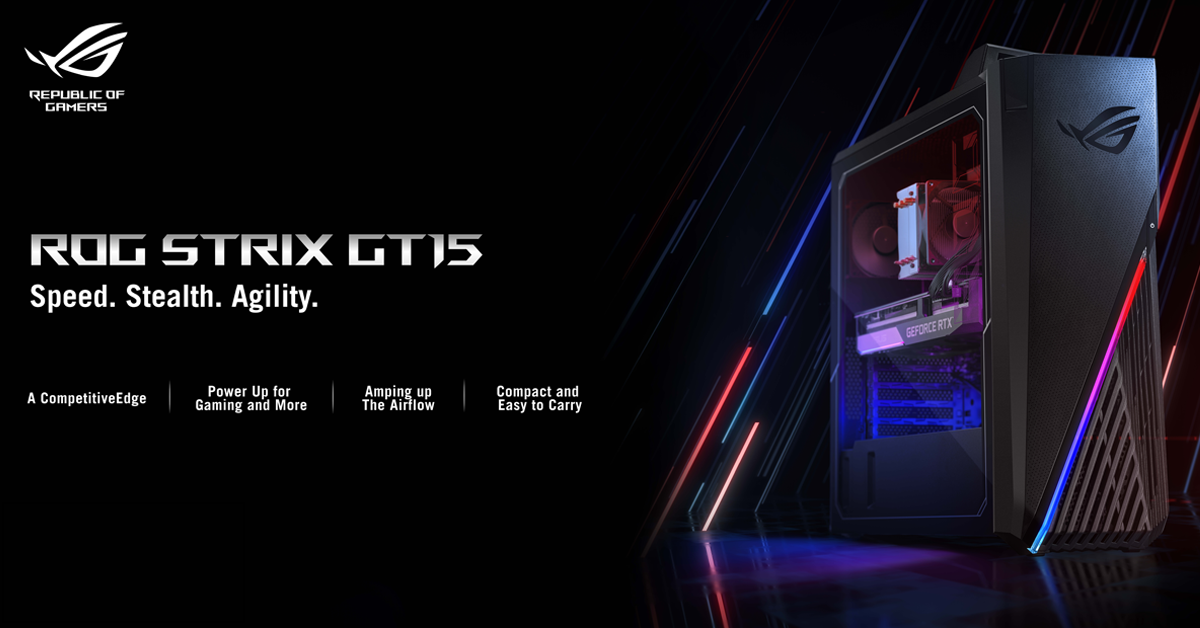 ROG Strix GT15 Desktop :: AsusPlus